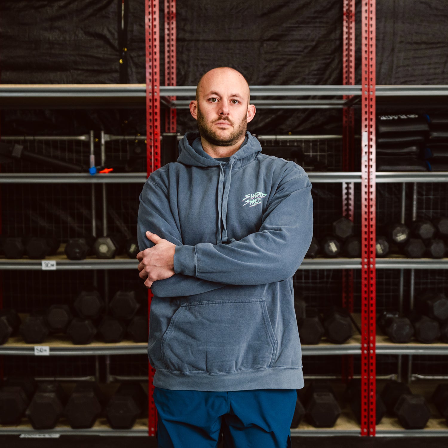 Shred Shed Hooded Sweatshirt – Box Basics