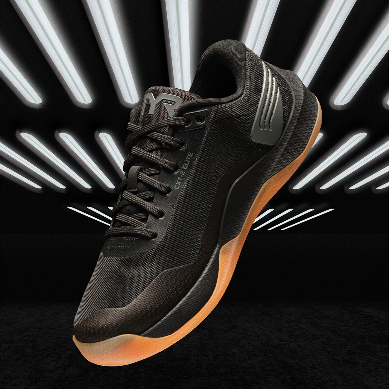 Men's TYR CXT-2 Elite Carbon Trainer - Black/Gum – Box Basics