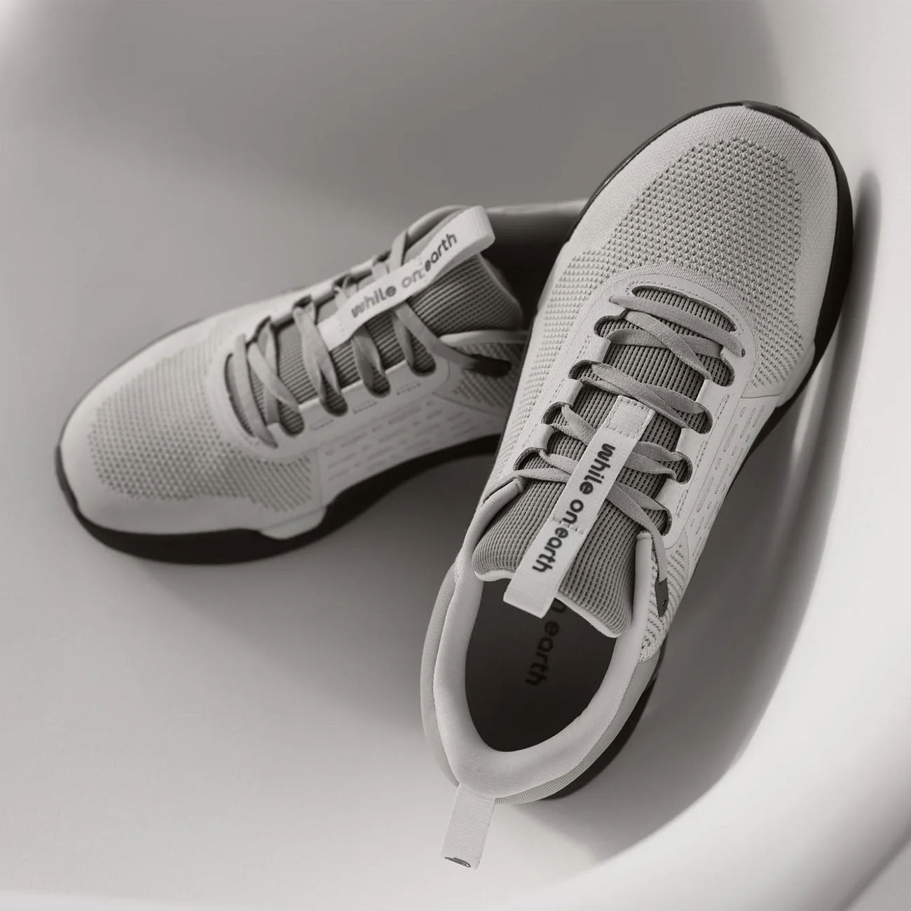 Men's While On Earth Move Trainer || Grey / Shadow – Box Basics